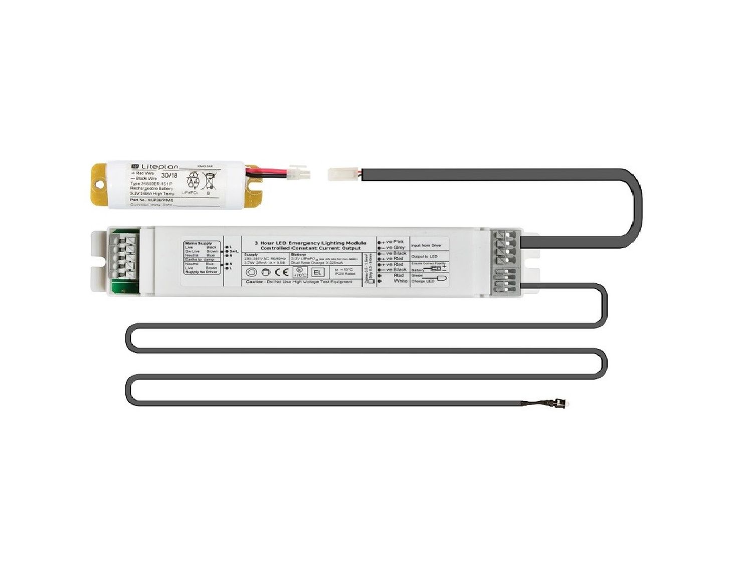 PROTEUS - DALI-2 3 Hour Emergency Conversion Pack - DRK Lighting