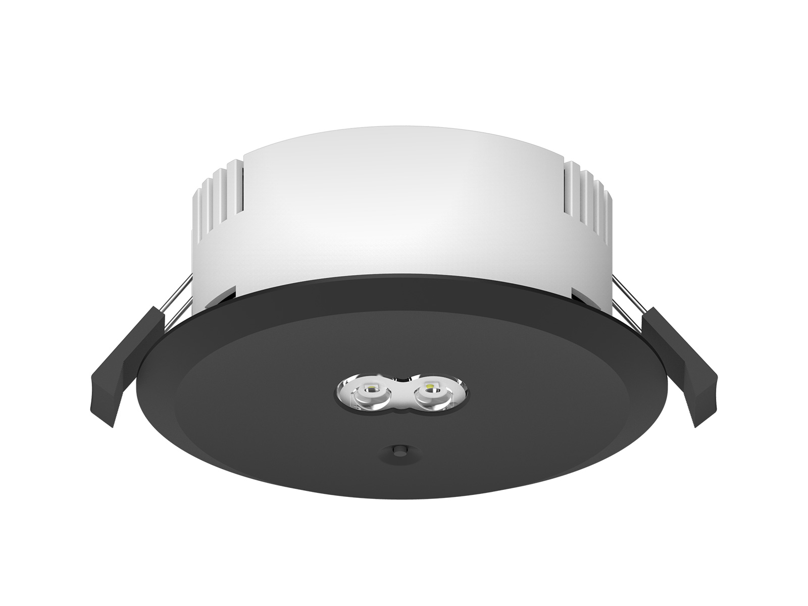 OBERON - Recessed or Surface Mounted Non-Maintained Emergency Downlight - DRK Lighting